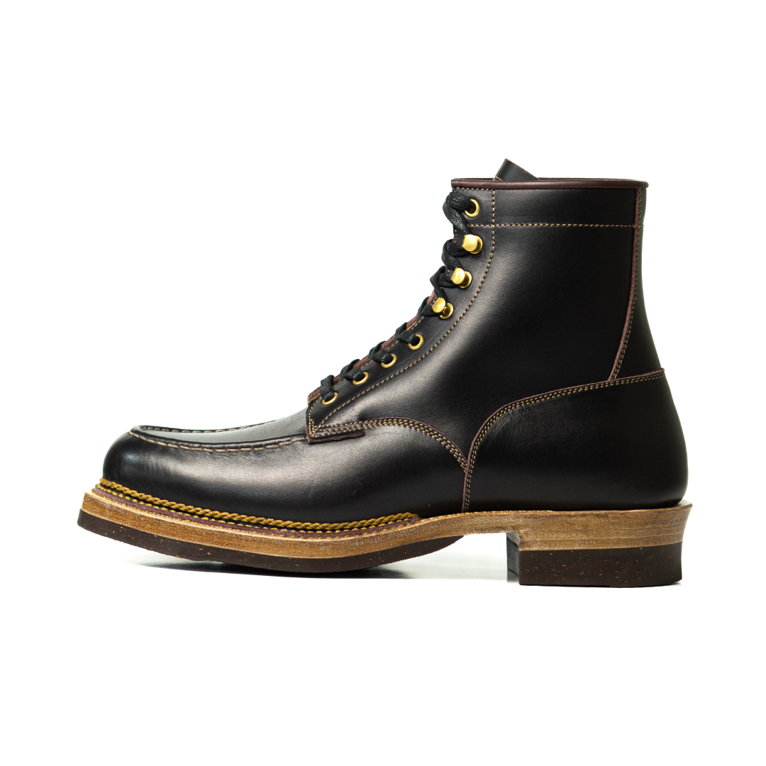 Yardmaster 6" - ArborWax™ Burgundy Overdyed Black – sagarabootmaker