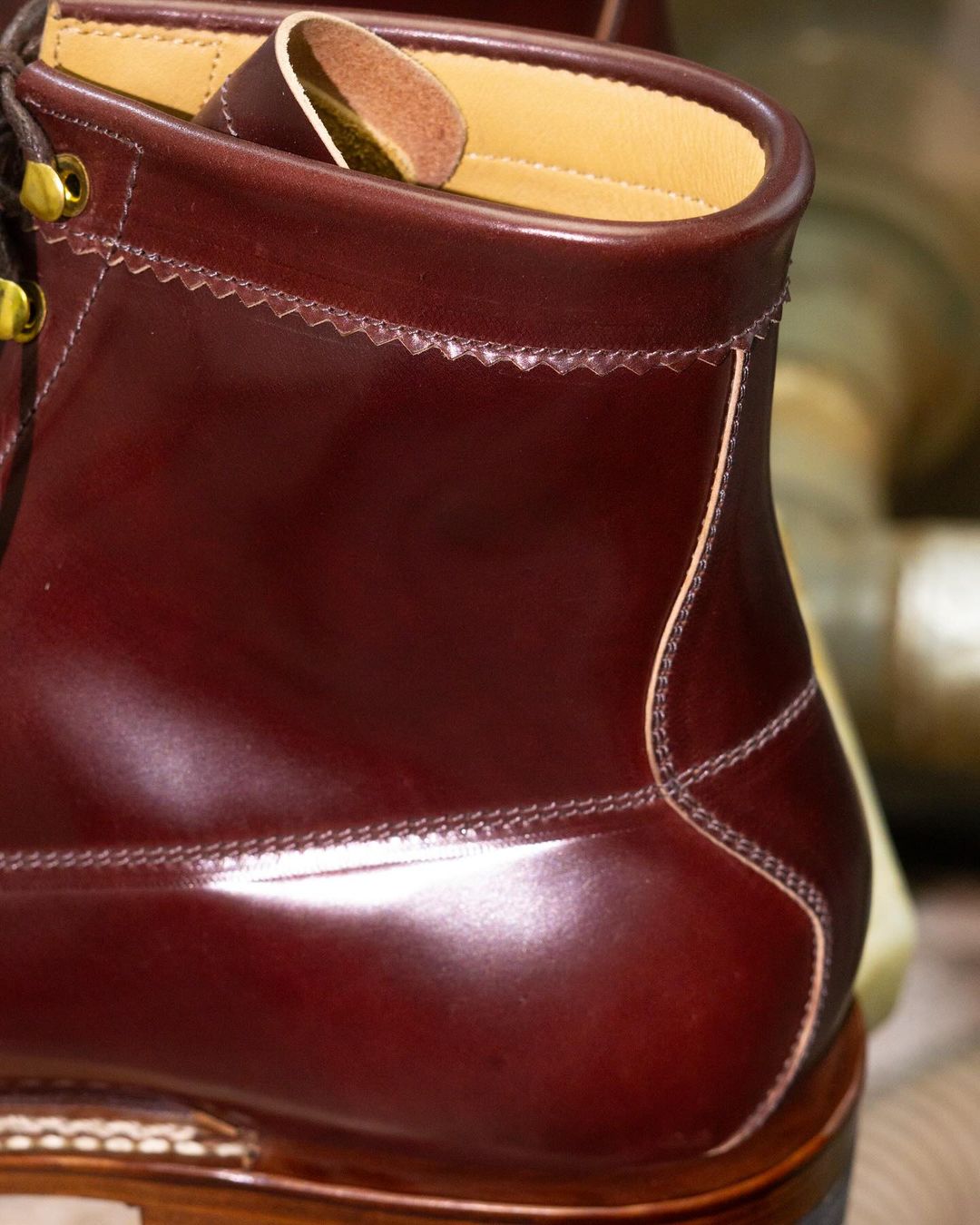 UPPER - Rocado Shell Cordovan – sagarabootmaker