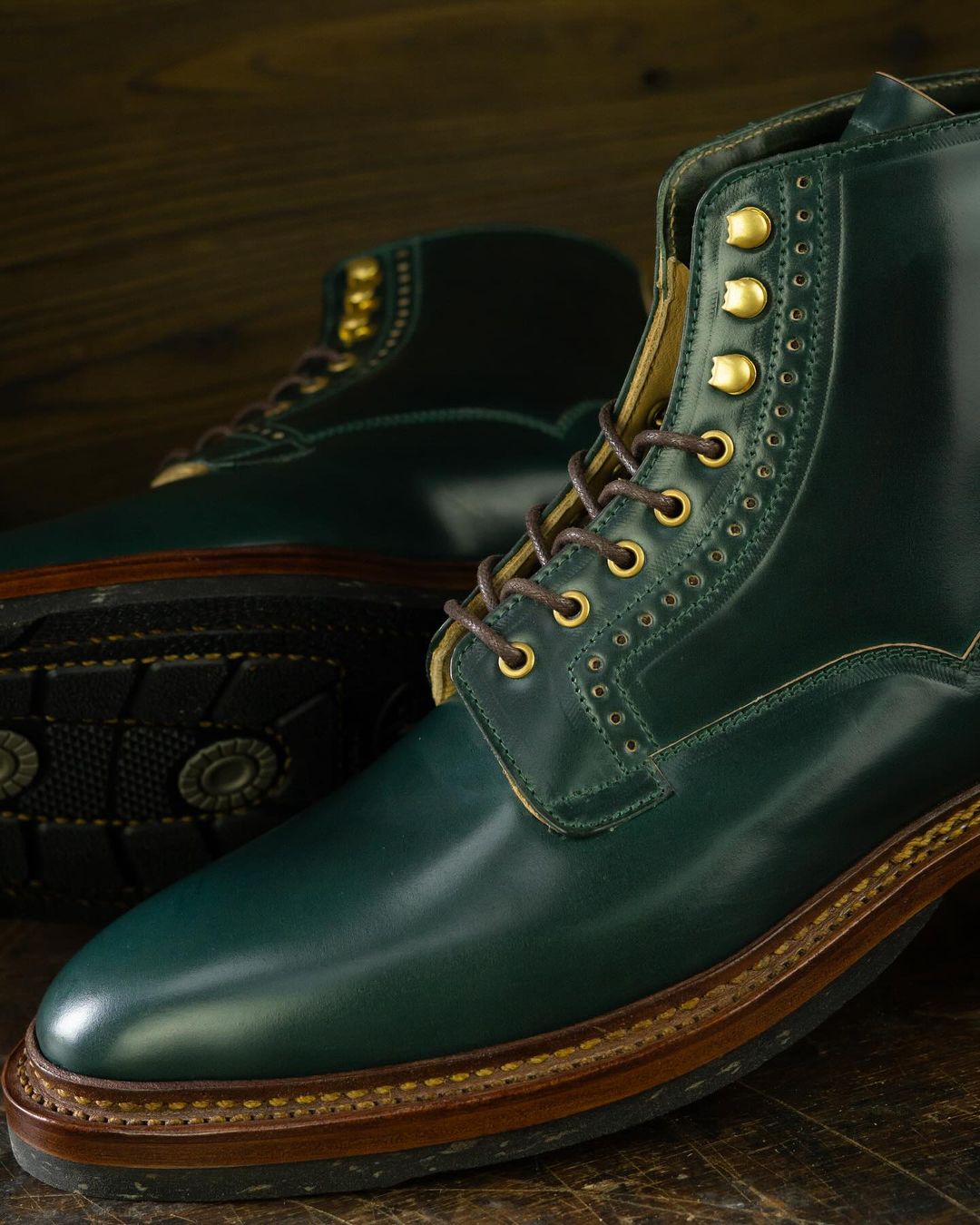 UPPER - Rocado Shell Cordovan – sagarabootmaker